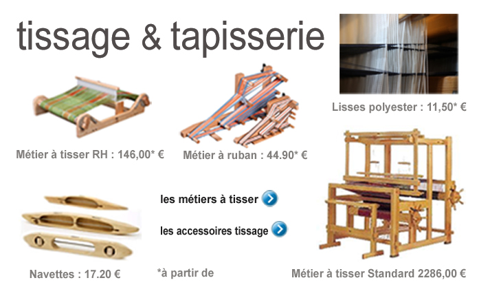 Artifilum -La boutique de l'artisanat textile (Métier à tisser, Rouets ...